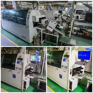 Quality V L Finger Lead Free Wave Soldering RF-350B PLC Computer Control for sale