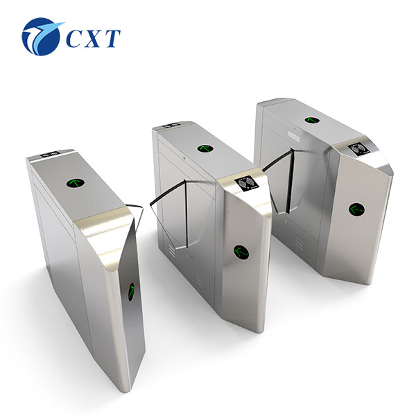 Quality Fully Automatic Intelligent Flap Barrier Turnstile Gate Security Access Gates for sale