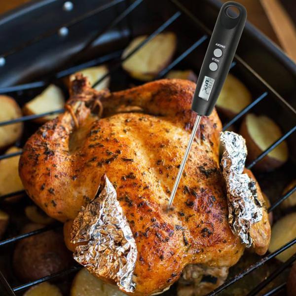 Quality Large LCD Screen Quick Read Digital Thermometer , Cooking Probe Thermometer for sale