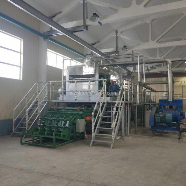 Quality Waste Paper Rotary Egg Tray Machine Line 6000 pcs/hr for sale