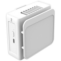Quality Multi function personal belt fan hanging on neck waist clip fan built-in 5000mAh for sale