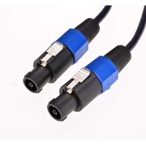 Quality Twist Lock 2 Conductor Speaker Cable Professional 50FT Length for Audio for sale
