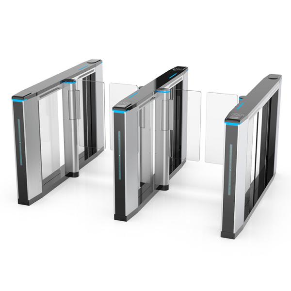 Quality Fastlane Optical Turnstiles , Office Building Turnstiles For Access Control for sale