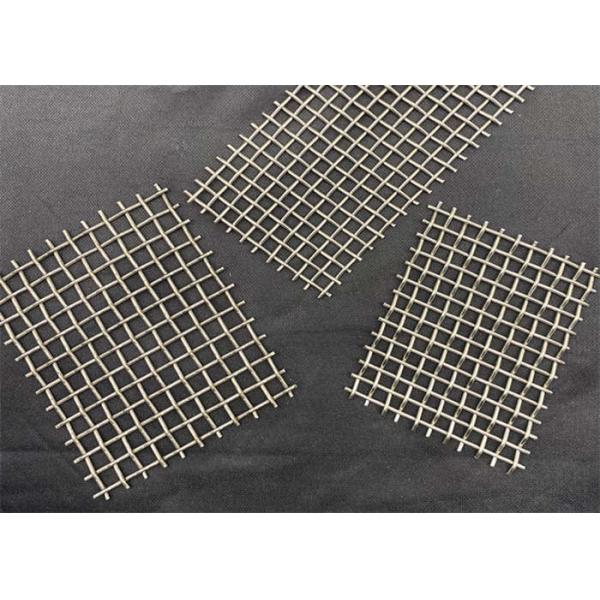 Quality Filtering Plain Weave Crimped Wire Mesh 6mm Steel Woven Mesh Screen for sale