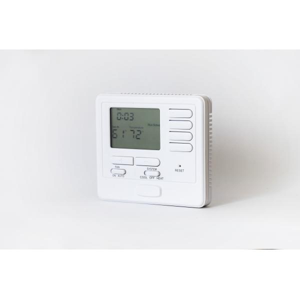 Quality 2 Heat 2 Cool Digital Gas Heater Thermostat 24V With Blue Backlight sately Low for sale