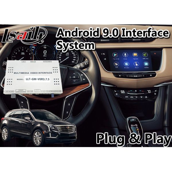 Quality Android 9.0 GPS Navigation Video Interface for Cadillac XT5 / XTS / SRX / ATS / CTS 2014-2020 CUE System for sale