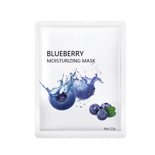 Quality OEM ODM Firming Blueberry Face Mask Anti Aging Brightening Skin Whitening Mask for sale