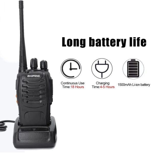 Quality BAOFENG BF-888S Single Band 400-470mhz Handheld Two Way Radio Walkie Talkie for sale