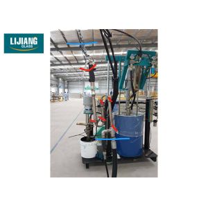 Quality Manual Two Pump Sealant Extruder Machine For Insulating Glass Production for sale