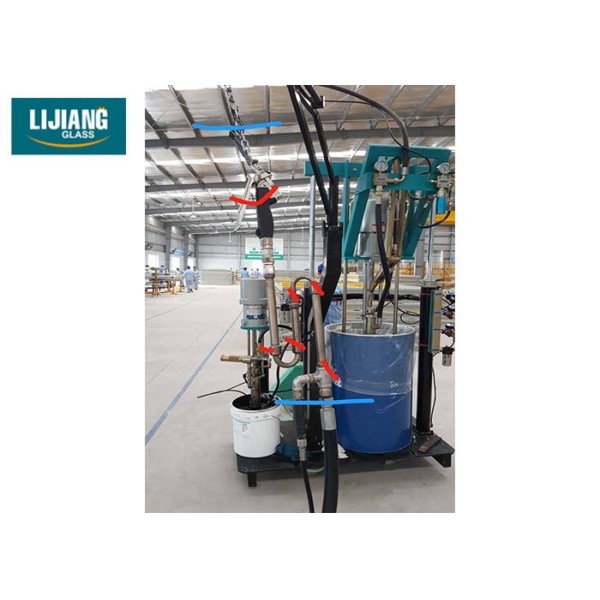 Quality Manual Two Pump Sealant Extruder Machine For Insulating Glass Production for sale