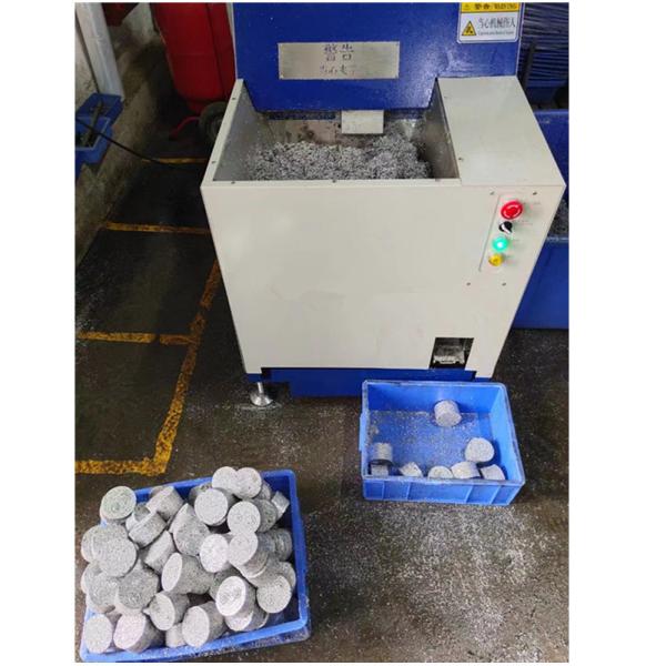 Quality Hydraulic Automatic Briquetting Machine for Aluminium Chips Metal Powder Chip Cake Press for sale