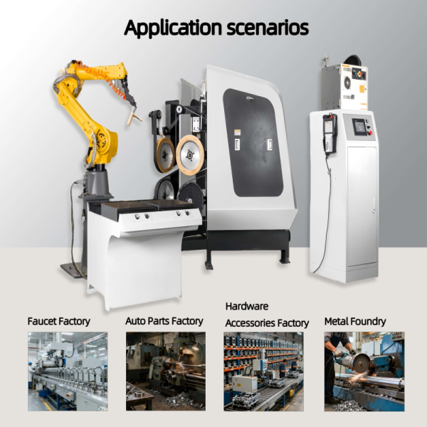 Quality High Precision Multi Axis Control Polishing Machine for Mirror Shiny Metal for sale