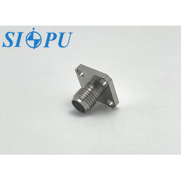 Quality SMA Female RF Coaxial Connector – Microstrip Type, Flange Mounted, 18GHz for sale