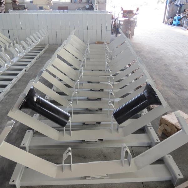 Quality Self-Aligning Conveyor Idler Bracket – Steel Support Frame for Belt Systems for sale