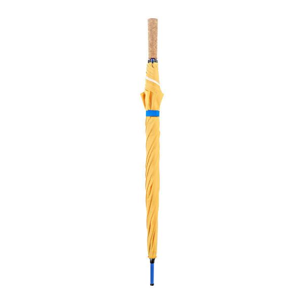 Quality Dual Used Windproof Umbrella with Metal Shaft and Customized Logo Printed Cork for sale
