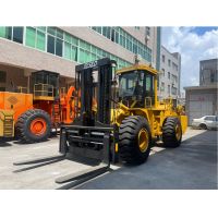 Quality Box Type Frame 20T Load Off Road Forklift For Rough Terrain for sale