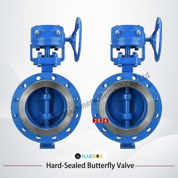 Quality Temperature Metal Flanged Butterfly Valve D343H-10/16C for Water Media at for sale