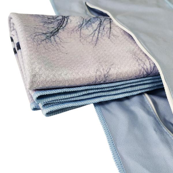 Quality 100% Polyester Water Absorption Microfiber Beach Towel Printed 60x120 for sale