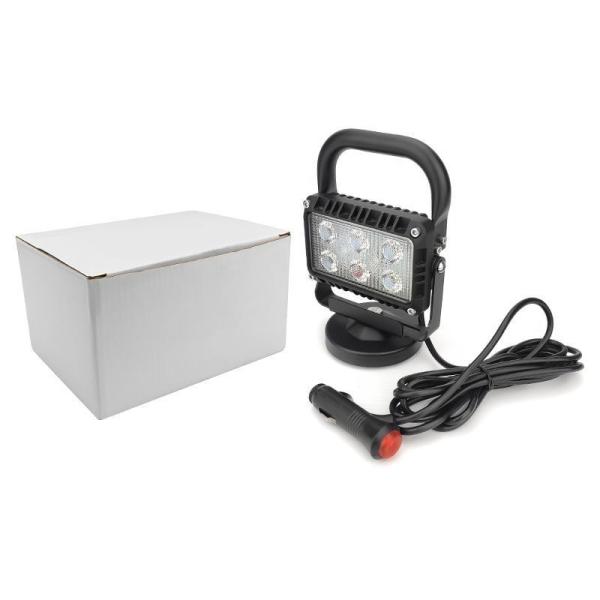 Quality IP67 LED Work Light 18W Work Spot Lights 6000K With Handheld And Cigarette for sale