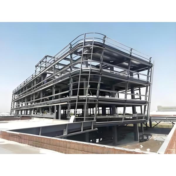 Quality Multi-Storey Commercial Steel Building Construction Anti Seismic for sale