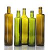 china ODM Green Olive Glass Oil Bottle Container With Pump Head 17oz