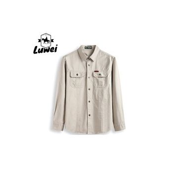 Quality Plus Size Men Shirts Apparel Palm Panel Striped Print Long Sleeves for sale