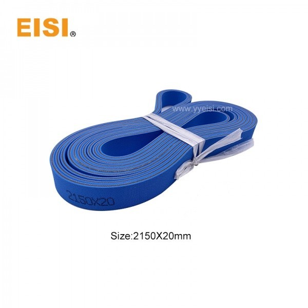 Quality Printing Machine Spare Parts Paste Box Machine Belt Blue Color for sale