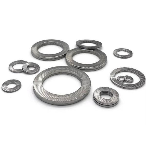 Quality M10 AISI ANSI A4 80  SUS Stainless Steel Finish Double Fold Self Locking Washer DIN 25201 for sale
