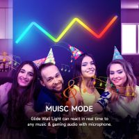 Quality Glide Bar Shaped LED Wall Mounted Light WiFi 2.4GHz Dimmable for sale