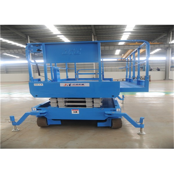 Quality Customizable EWP Rough Terrain Scissor Lift Explosion Proof Valve 10m 13m 16m for sale