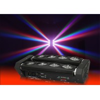 Quality 10 Watt 8 pcs Spider Moving Head Led Light / Moving Spider / Beam Moving Head for sale
