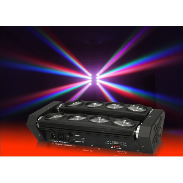 Quality 10 Watt 8 pcs Spider Moving Head Led Light / Moving Spider /  Beam Moving Head Light for sale