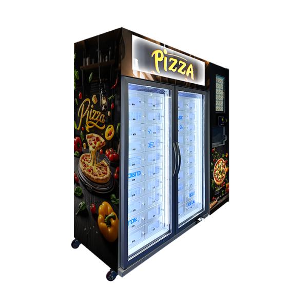 Quality WEIMI Automatic Pizza Vending Machine With Microwave & -22C Refrigeration for sale