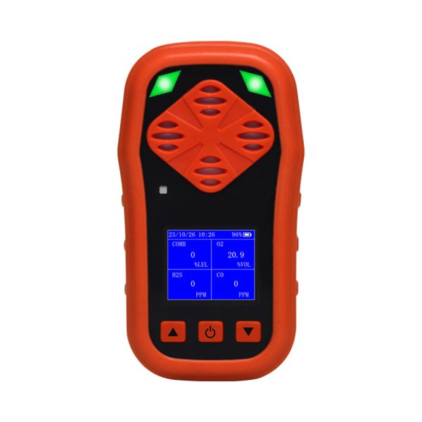 Quality Yaoan Portable Gas Detector Multi Gas Detector O2/CO/H2S/COMB Gas Leak Meter With LCD Screen for sale