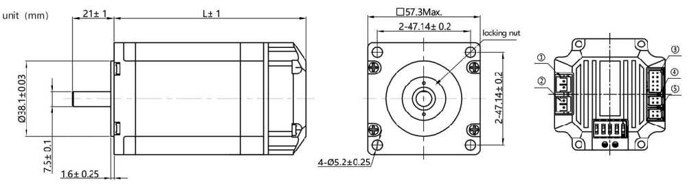 small integrated stepper motor