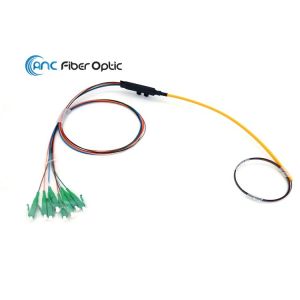 Quality 8F LC/APC Fiber Optic Pigtail for sale