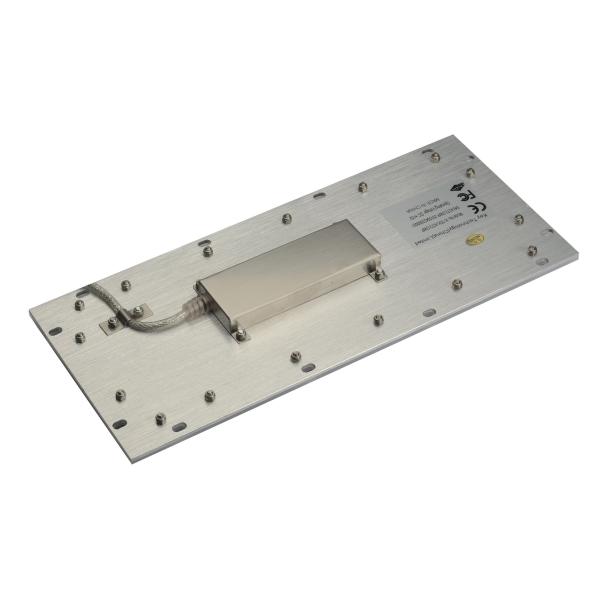 Quality Professional IP65 Vandal Resistant Stainless Steel Metallic Keyboard Waterproof for sale