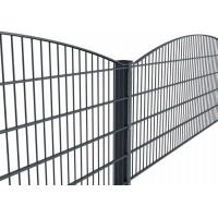 Quality Powder Coated Mesh Fencing L3000mm Double Wire Welded Fence 55X200 for sale