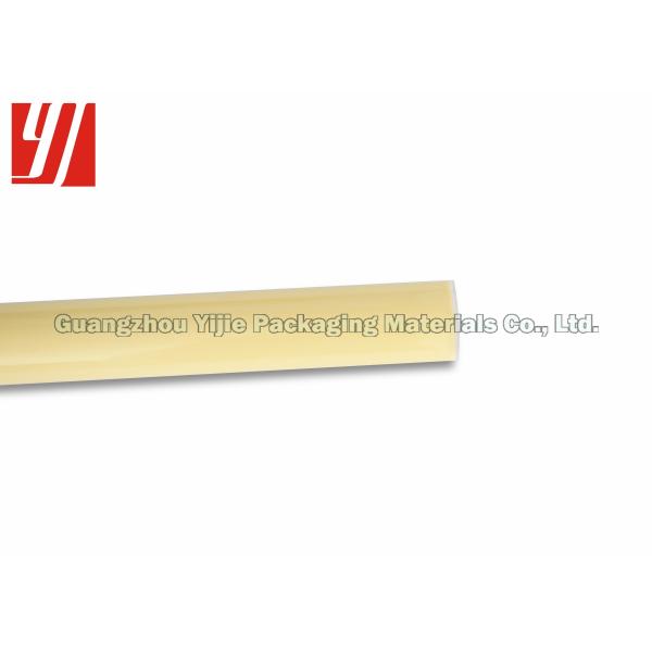 Quality Milky Yellow Textile Surface 0.64m*120m Pigment Foil for sale