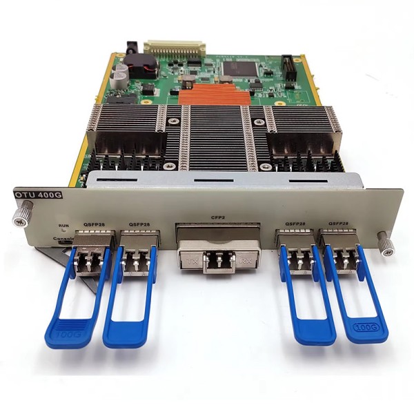 Quality 400G Coherent CFP2 Card 4*QSFP28 OTU Service Board For Tunable C-Band 96-Wave Transmission for sale