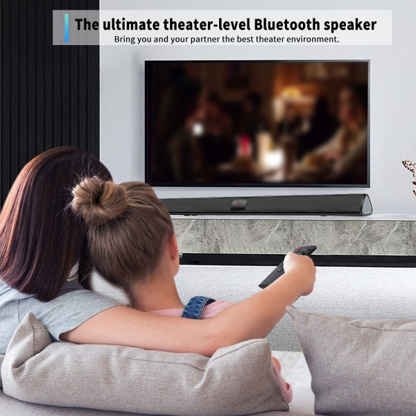 Quality Powerful Bluetooth V5.0 Wireless Surround Soundbar For Tablet ARC Input for sale