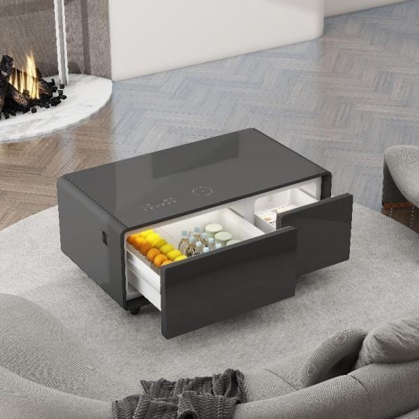 Quality Refrigeration Type Compressor Refrigerator Smart Coffee Table for Home Living for sale