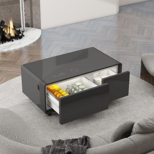 Quality Smart Coffee Table Living Room Furniture with Wireless Charging Function and for sale
