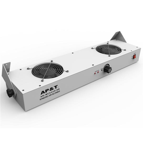 Quality Two Fan Overhead Ionic Air Blower For Injection Machine Static for sale