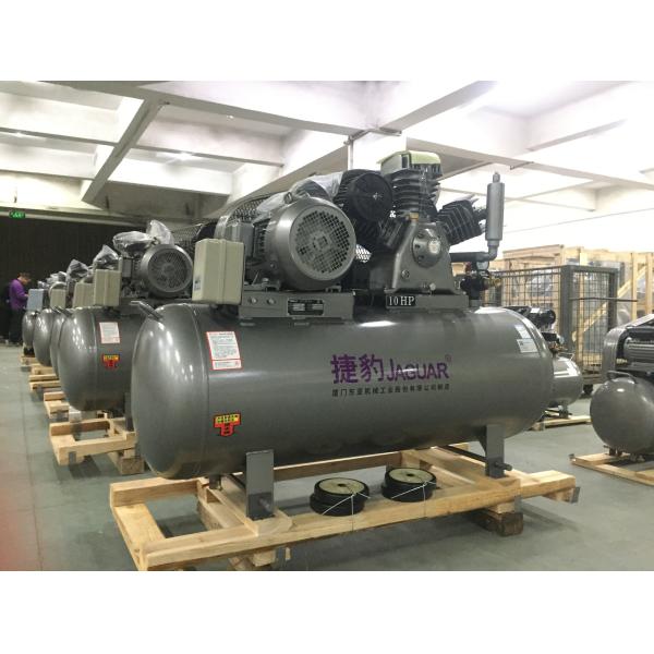 Quality 150kg Air Tank 10HP JAGUAR 47.7 CFM 7.5KW Air Cooled Piston Air Compressor for for sale