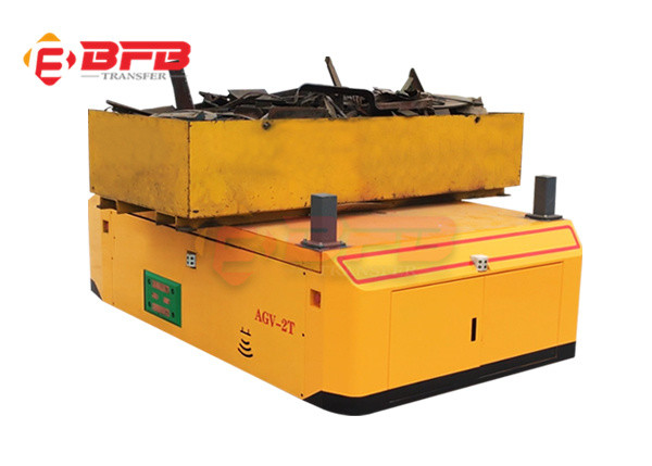 Automated Outdoor Guided Vehicle With Perpendicular And Horizontal Mode