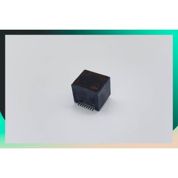 Quality Small RJ45 Modular Jack Vertical Shielded SMT With Solder Tab 8P8C Top Entry WR for sale