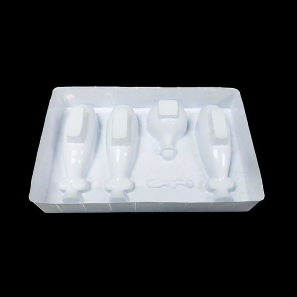 Quality PVC Recyclable Customizable Blister Insert Tray for Skincare Kite for sale