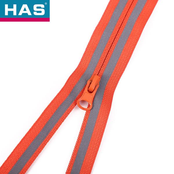 Quality #5 #7 Reflective Zipper Closed End / Open End Invisible Separating Zipper for sale