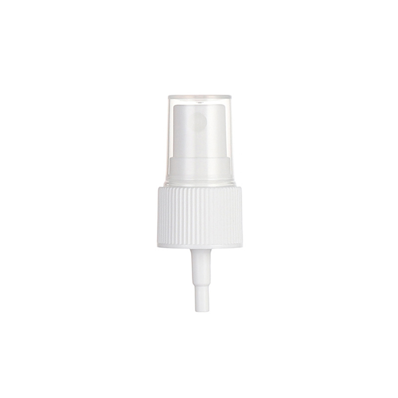 24mm Plastic Mist Sprayer Fine Spray Ribbed with PP Over Cap